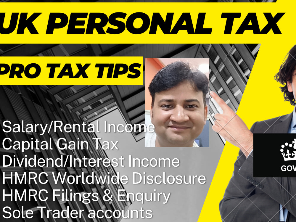 HMRC SA100 UK personal self assessment tax return planning & filing ...