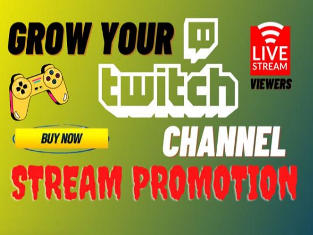 Organically stream promotion and bring live viewers to your Twitch ...
