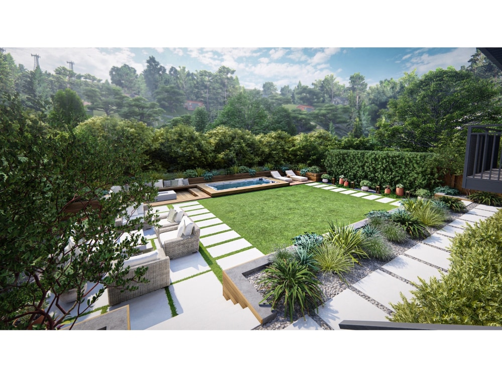 A realistic 3D landscape design | Upwork