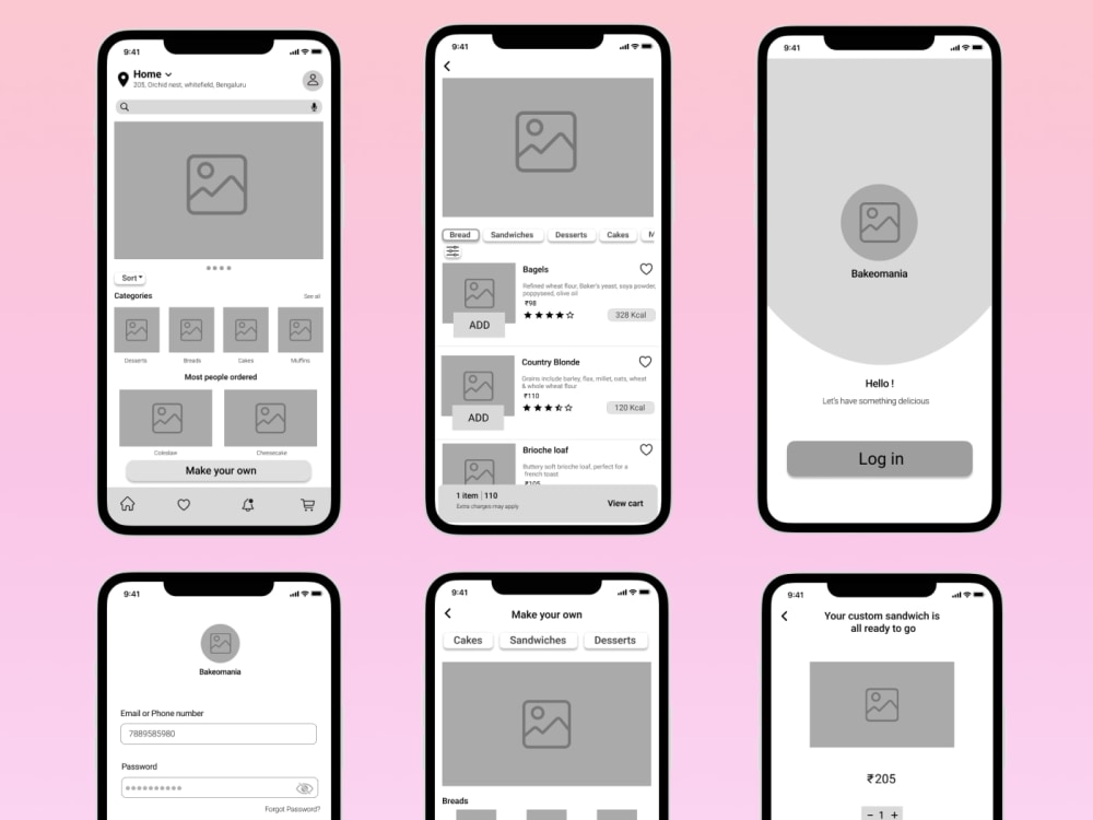 Ui Ux service with Ux research, design thinking, wireframing, prototyping | Upwork