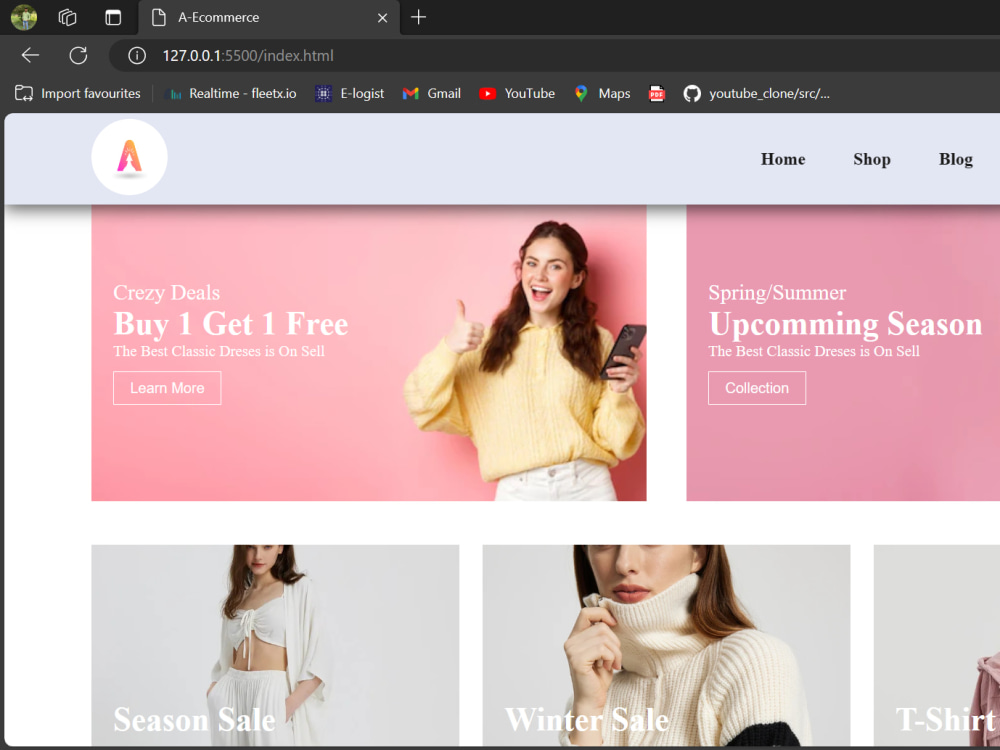 A Frontend developer fully functional website as your choice | Upwork