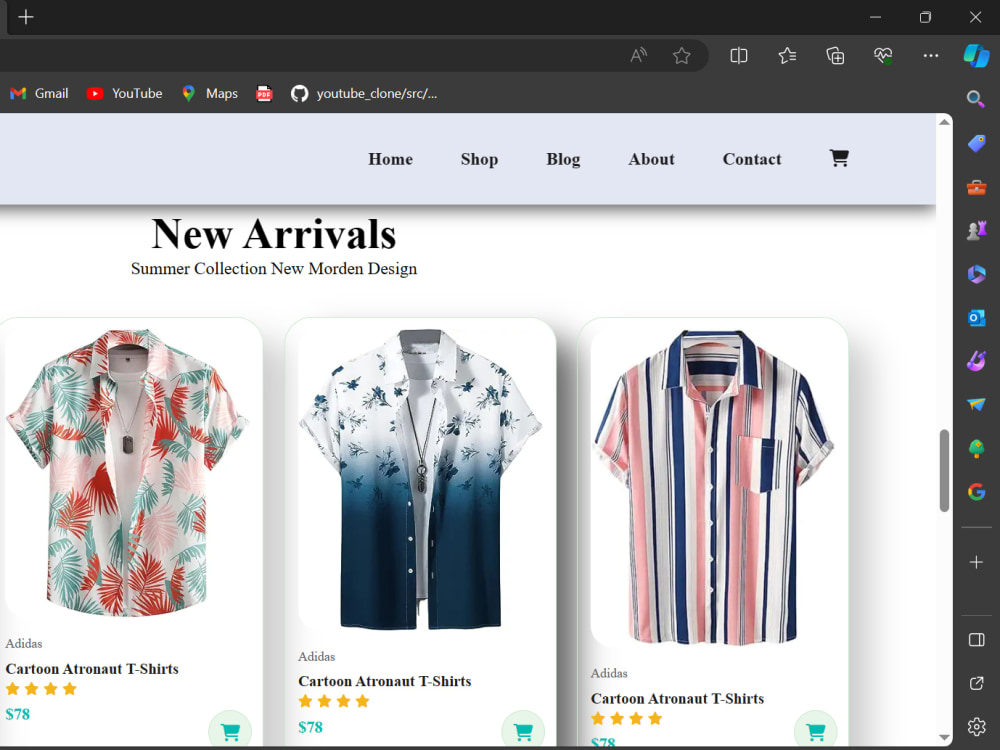 A Frontend developer fully functional website as your choice | Upwork