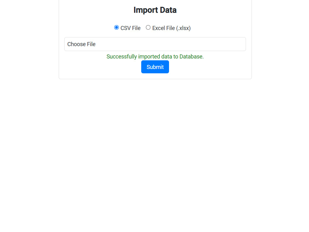 Seamless CSV and Excel File Parsing for Database Integration | Upwork