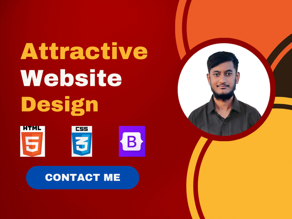 Modern And Attractive Responsive Website Using Html Css And Bootstrap