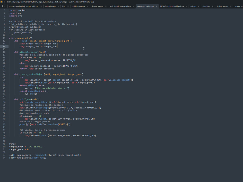 Your Python Scapy Packet Analysis Task Done Upwork