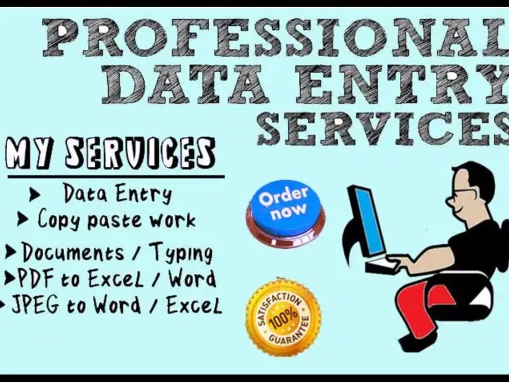 Fast Data Entry, Expert Copy Paste Job Typing with Virtual Assistant ...