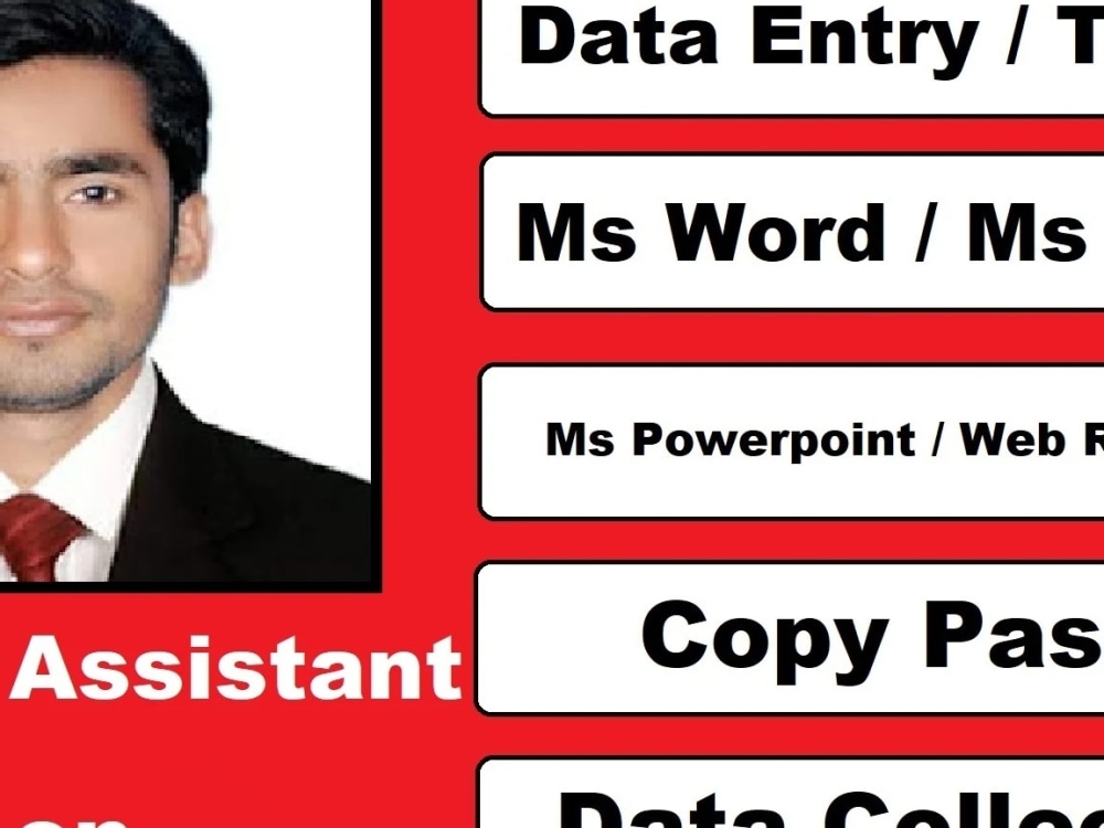 Your project TYPING, DATA ENTRY, PDF to Word, Copy Paste | Upwork