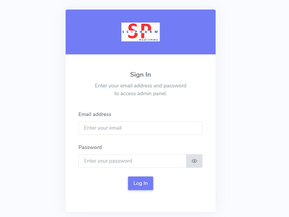 Single Page Blog Website with Admin Side | Upwork