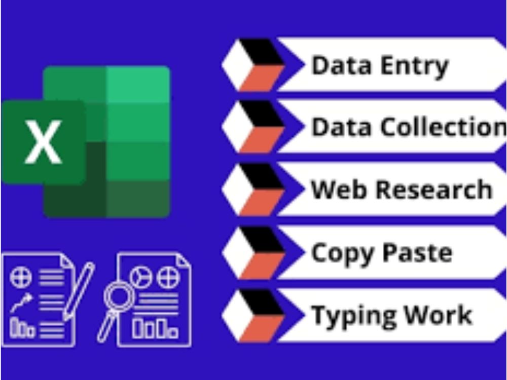 Quick Data Entry, Data Collection & web research 100% Accuracy | Upwork