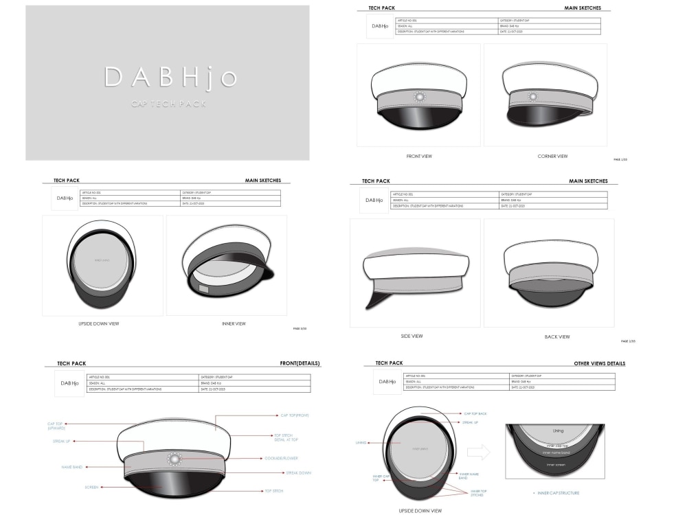 A detailed and factory ready Tech Pack | Upwork