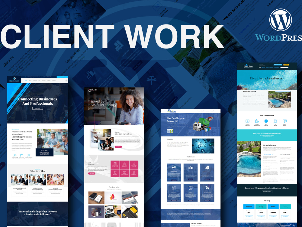 Mobile-friendly WordPress website design | Upwork