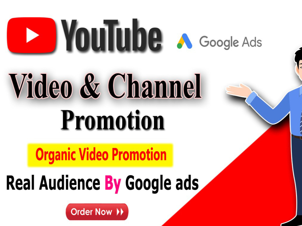 YouTube video promotion organically with Google ads | Upwork