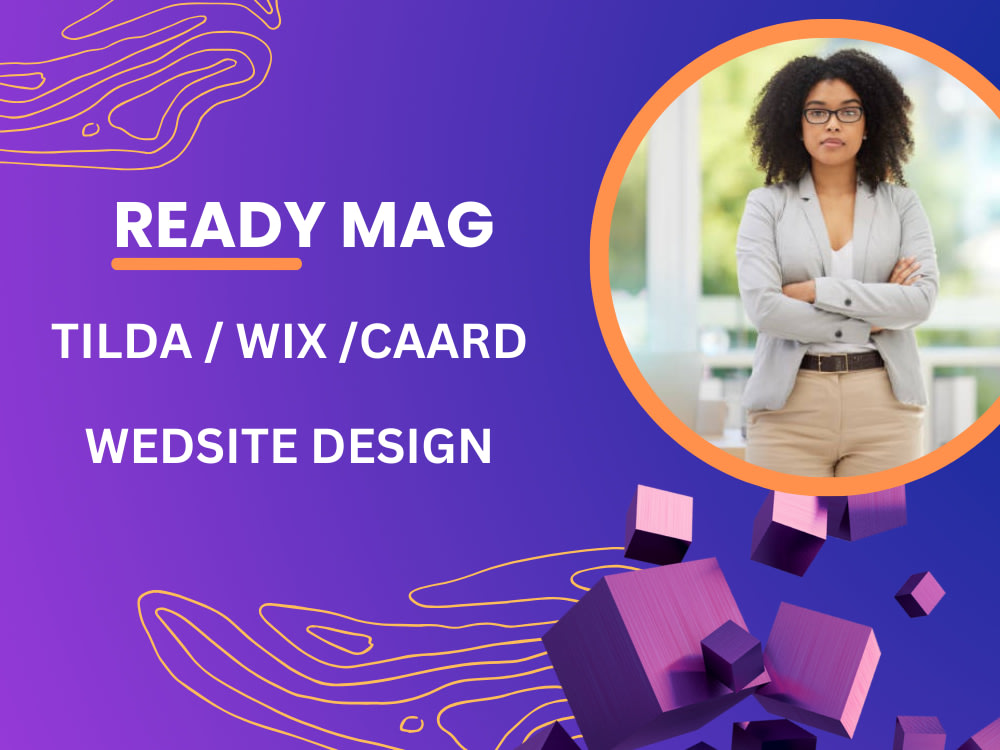 Complete Tilda website and Readymag website with incredible animations. | Upwork