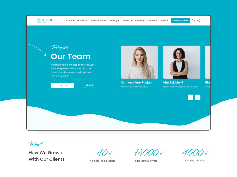 A complete Website Design in Figma | Upwork
