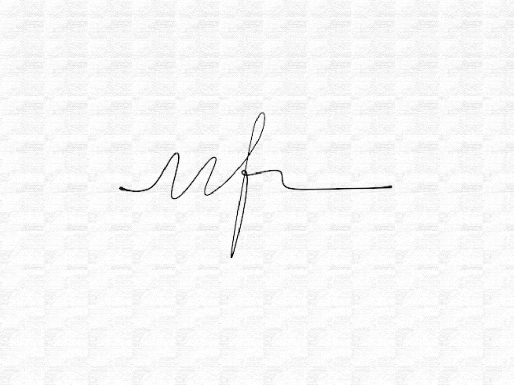 Handwritten digital cursive autograph signature designs | Upwork