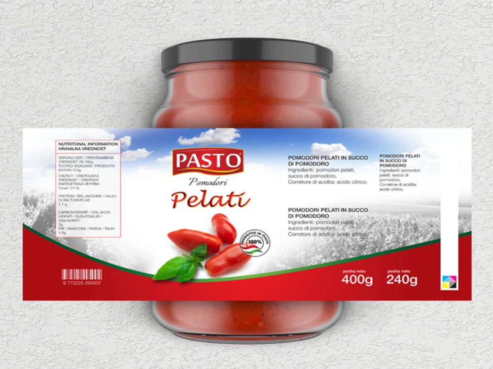 Pasto Label + Logo | Upwork