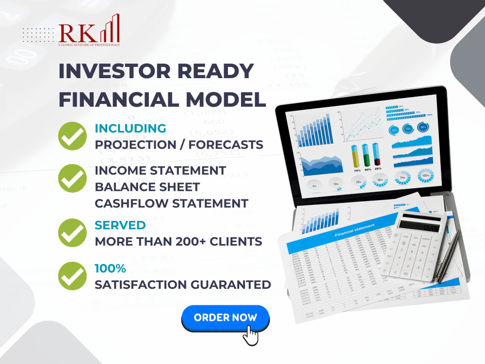 Investor ready financial model | Upwork