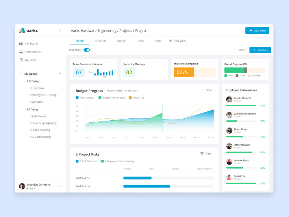 UX-Optimized Responsive Web Application Dashboard | Upwork