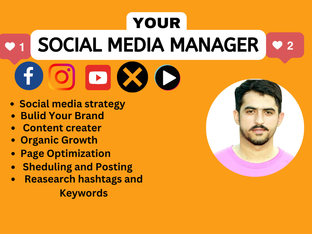 Social media management | content creator | social media manager | Upwork