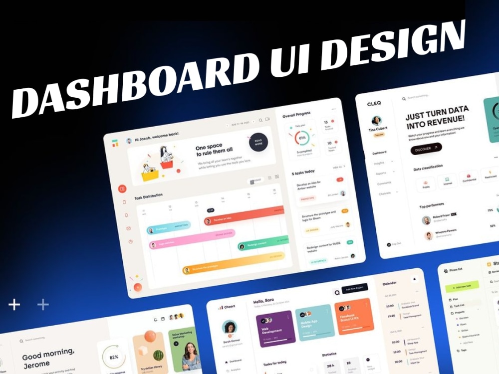 Dashboard UI UX Design | Upwork