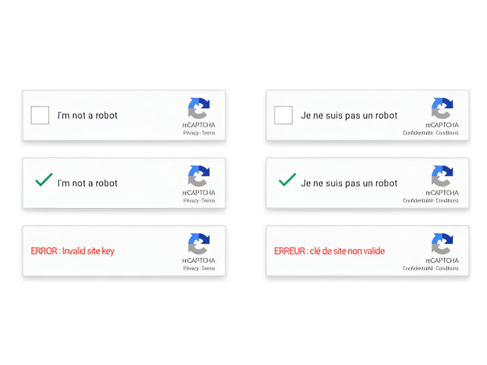 Google captcha recaptcha integration in a php form | Upwork