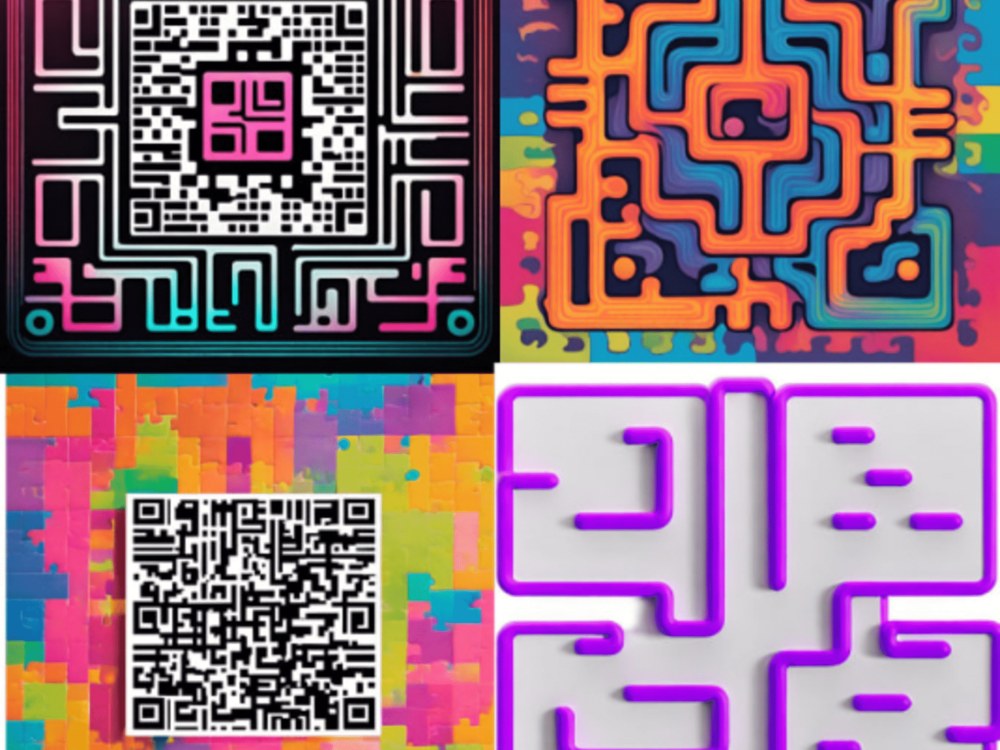 Make astonishing futuristic QR Code | Upwork