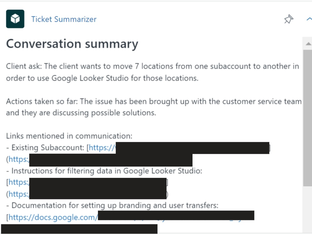 A Zendesk app that uses ChatGPT to summarize Support ticket conversations | Upwork