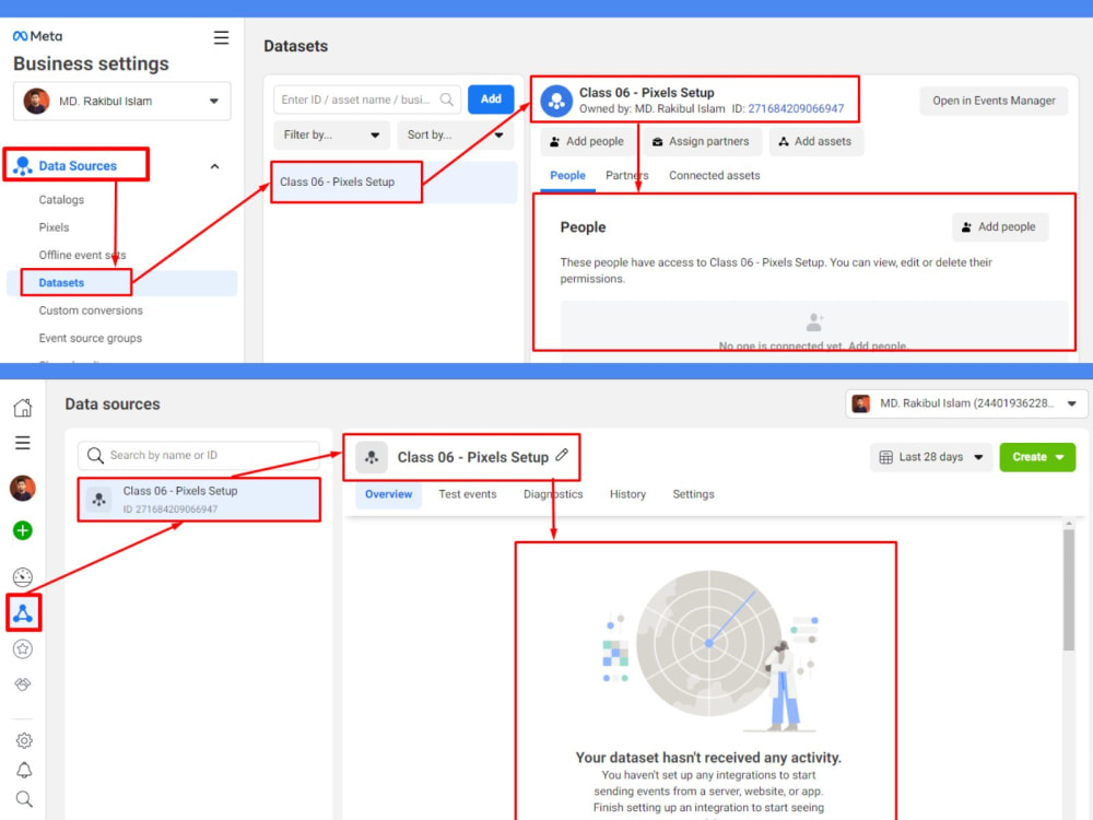 Fix or setup facebook pixel | Upwork
