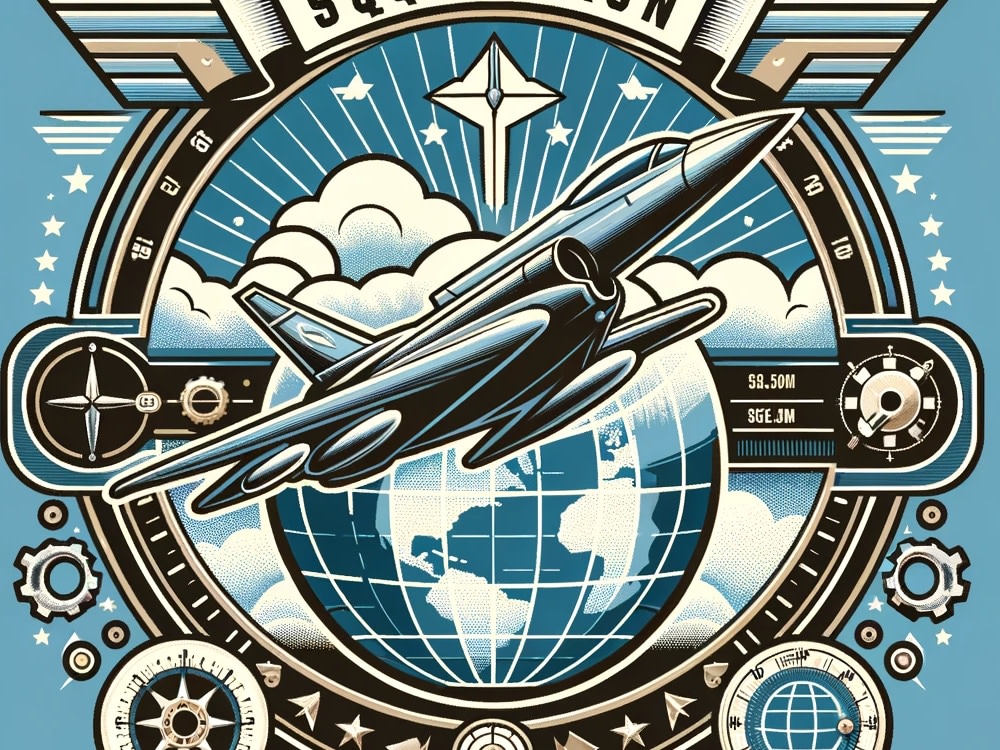 Design a Unique Squadron Patch for Aviation and Aeronautical Industry ...