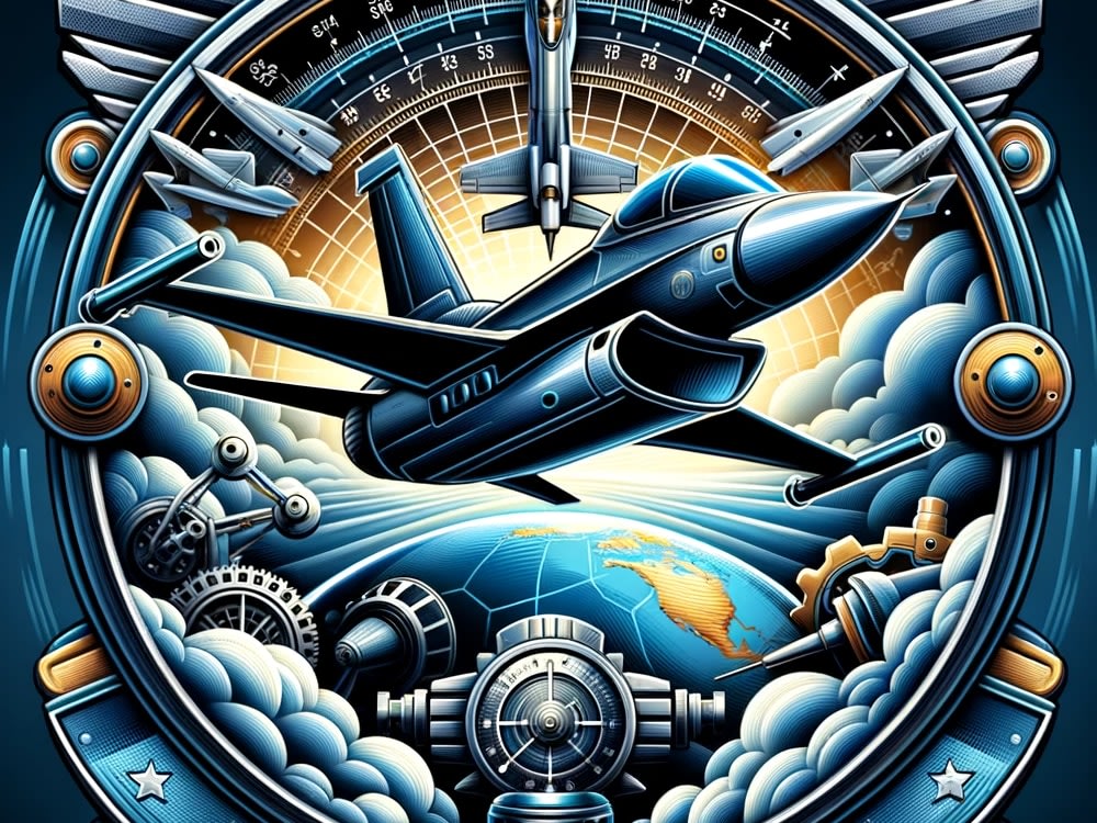 Design a Unique Squadron Patch for Aviation and Aeronautical Industry ...