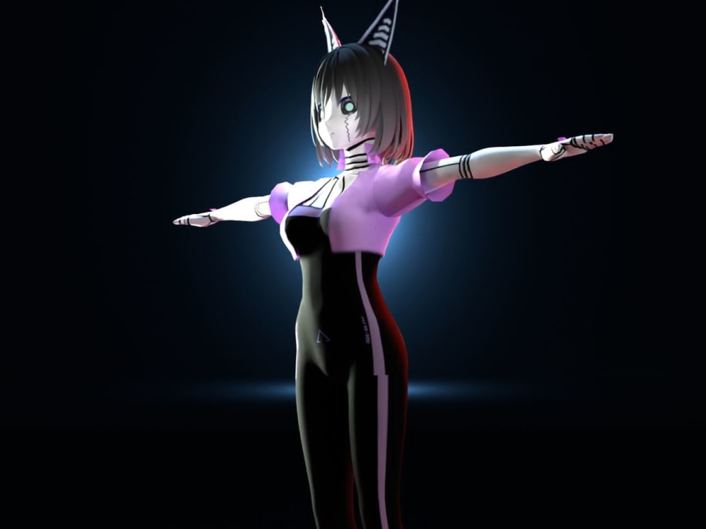 A 3D character animation with character design and rigging | Upwork