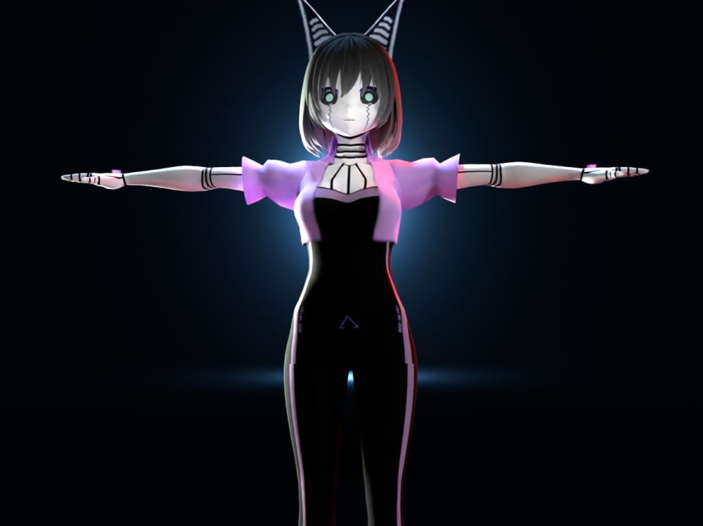 A 3D character animation with character design and rigging | Upwork