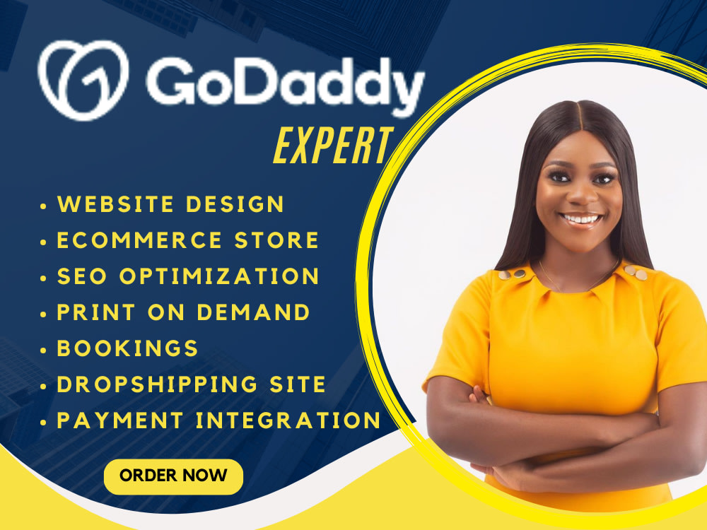 GoDaddy Website Design, GoDaddy Website Redesign, Landing Page ...