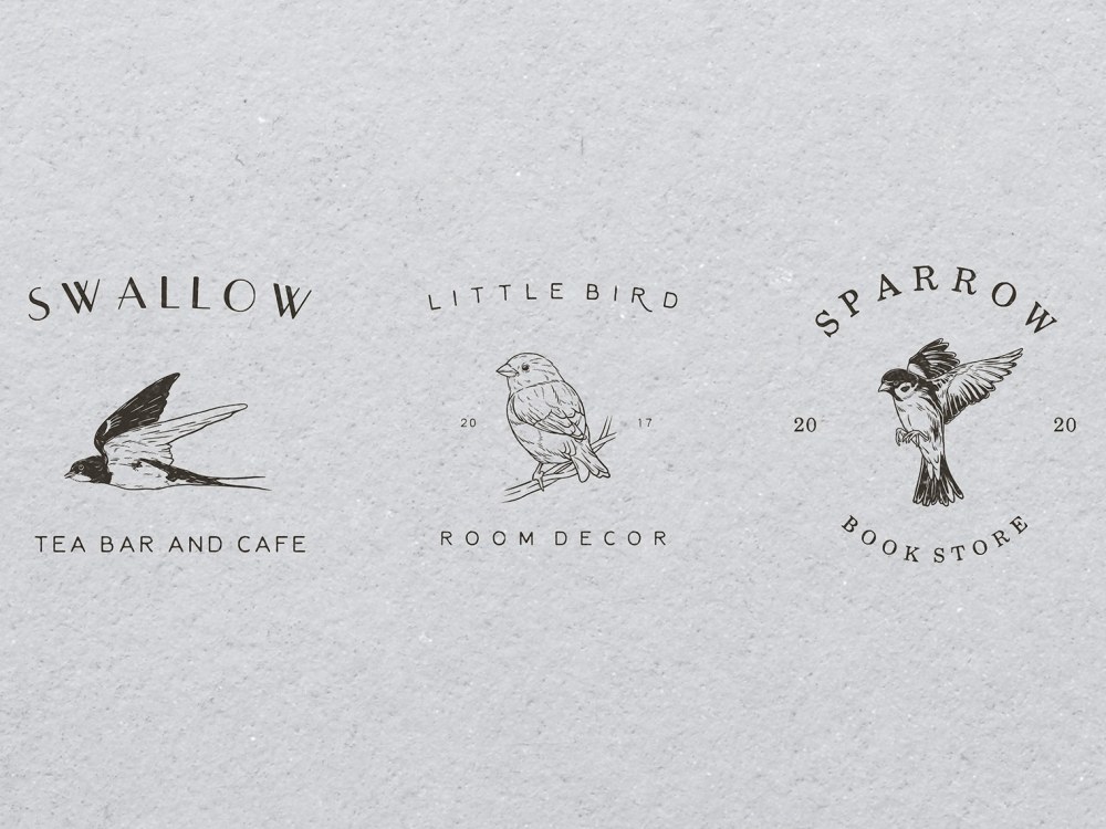 An awesome minimalist retro vintage logo design | Upwork