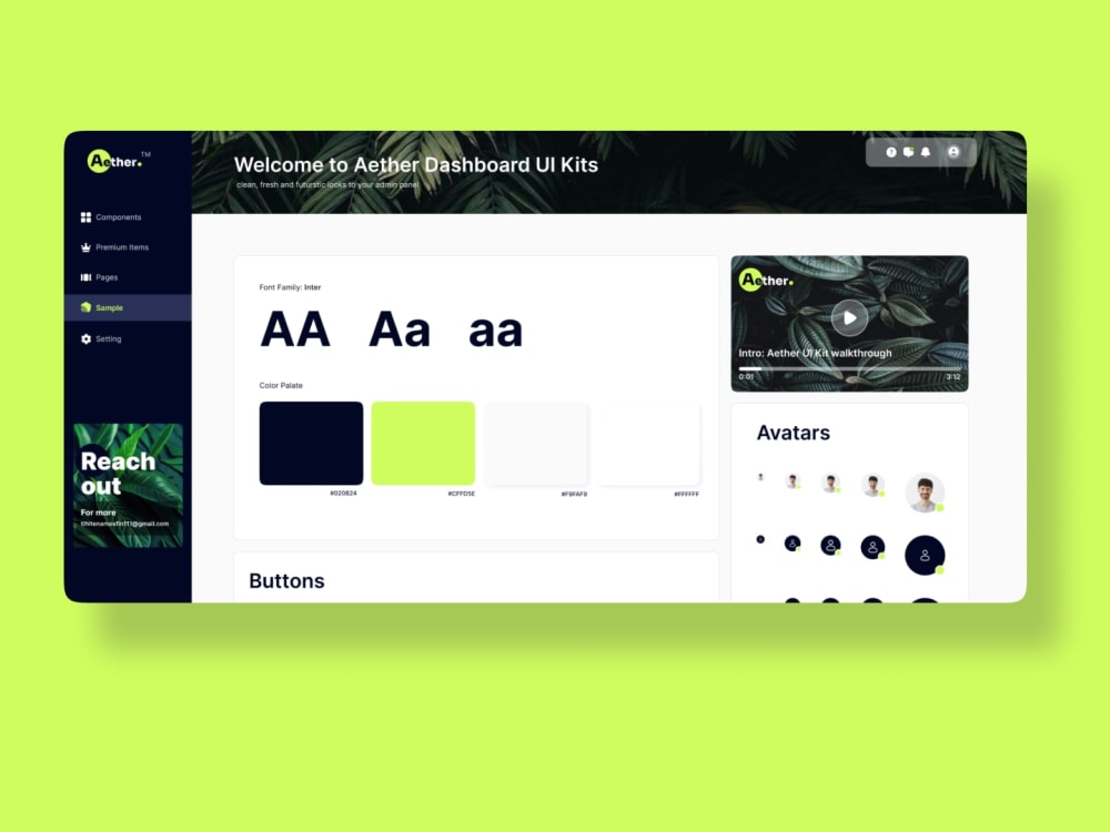 Modern Dashboardl UI kit | Upwork