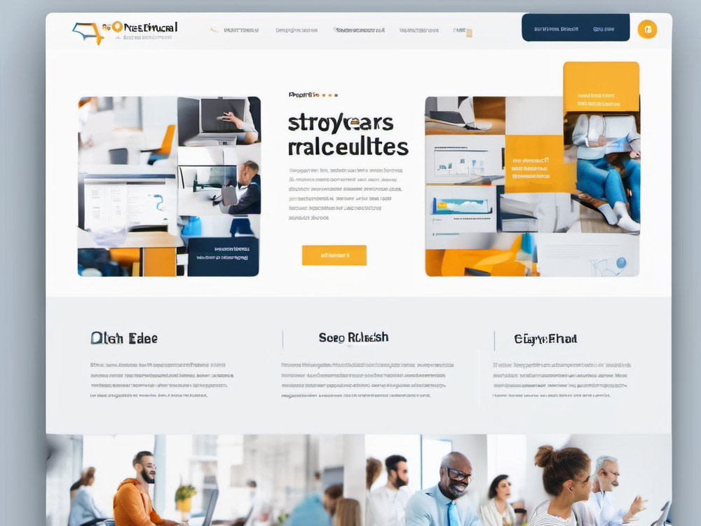Responsive html css js bootstrap5 website landing page | Upwork