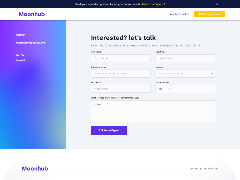 You Re Static Web App With Custom Design Upwork