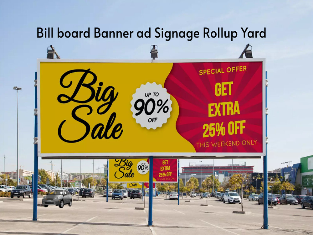 Striking Outdoor Visuals: Banner Ads, Signage, Billboards, and More ...