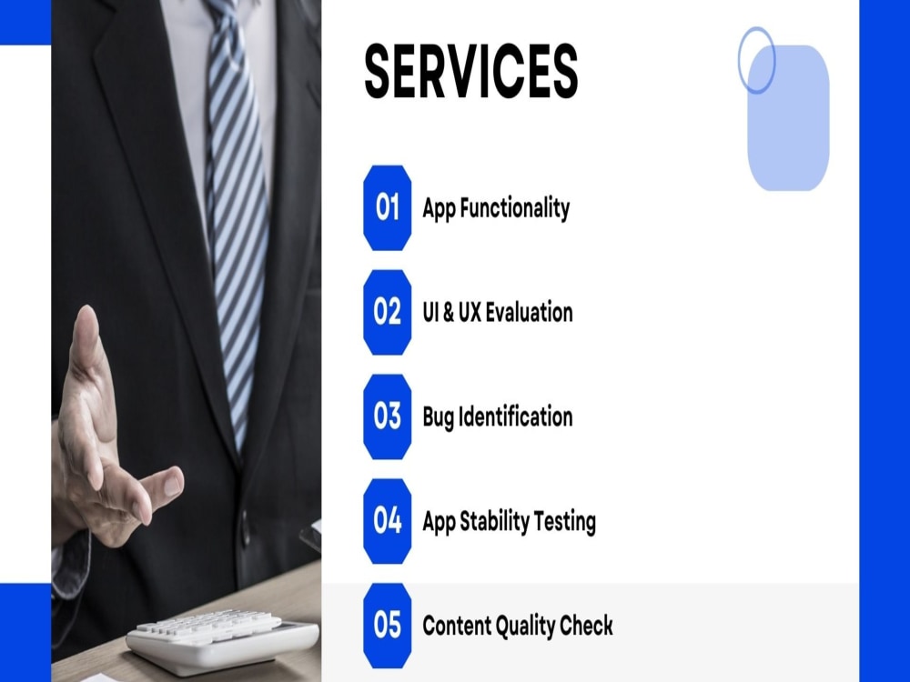 Review of mobile and web apps for bugs, usability, UI, and UX with a report | Upwork