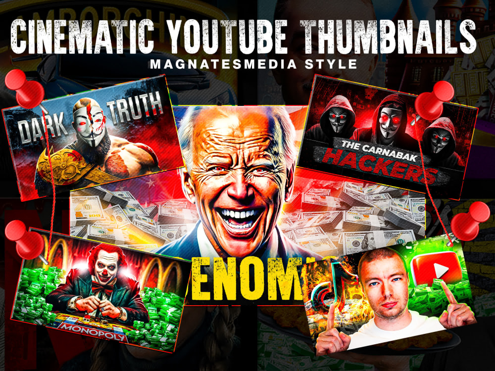 A High-Quality cinematic Youtube thumbnail | Upwork