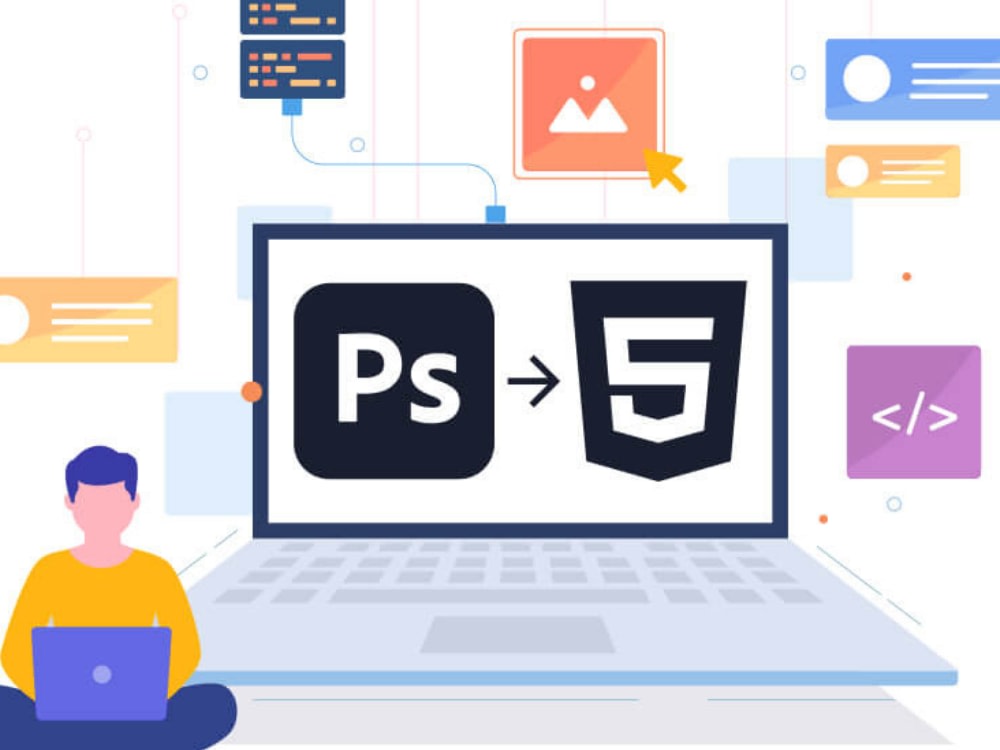 Responsive Htmlcssjs Code Psd Xdfigma To Html Bootstrap Upwork