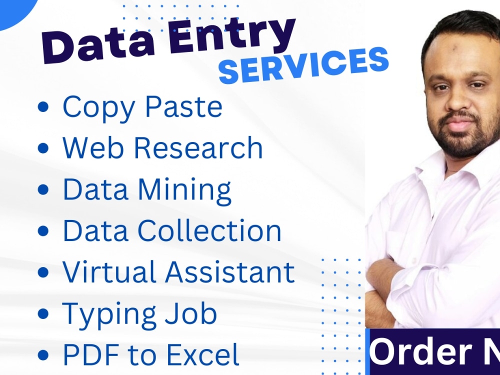 Data Collection, Web Research, Excel Data Entry, Typing, Copy Paste Service | Upwork
