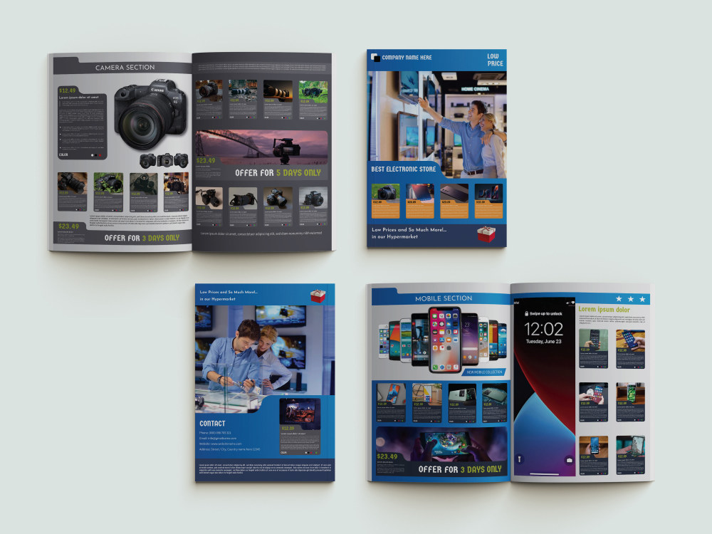 A product catalog, catalogue, sell sheet, booklet, magazine design | Upwork