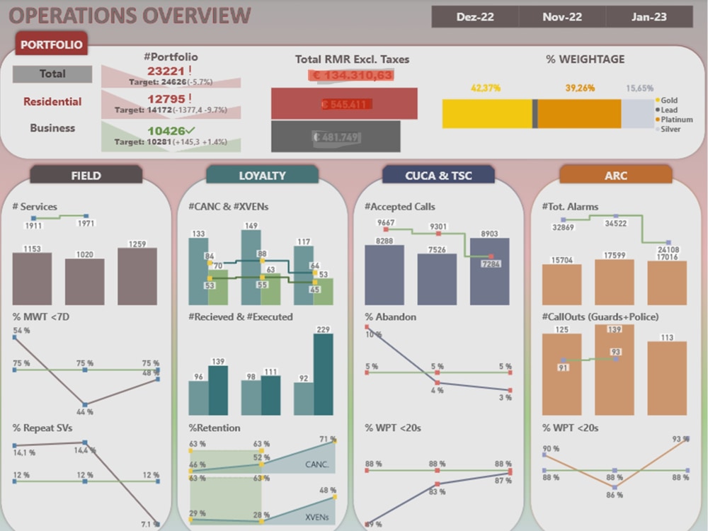 Interactive Power BI Report and Dashboard with detailed insights | Upwork