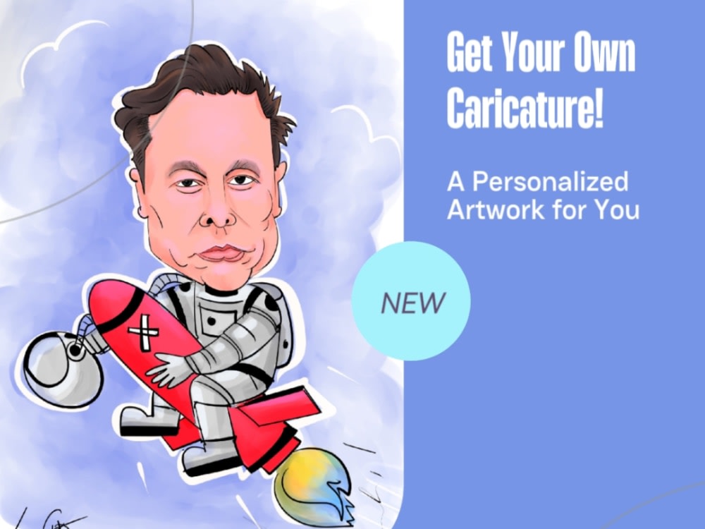 Personalized caricature: your unique portraits | Upwork