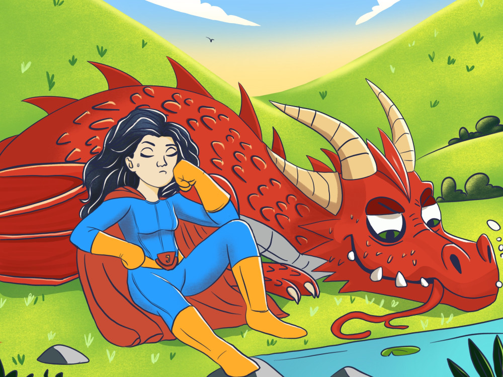 One page children story book illustration | Upwork