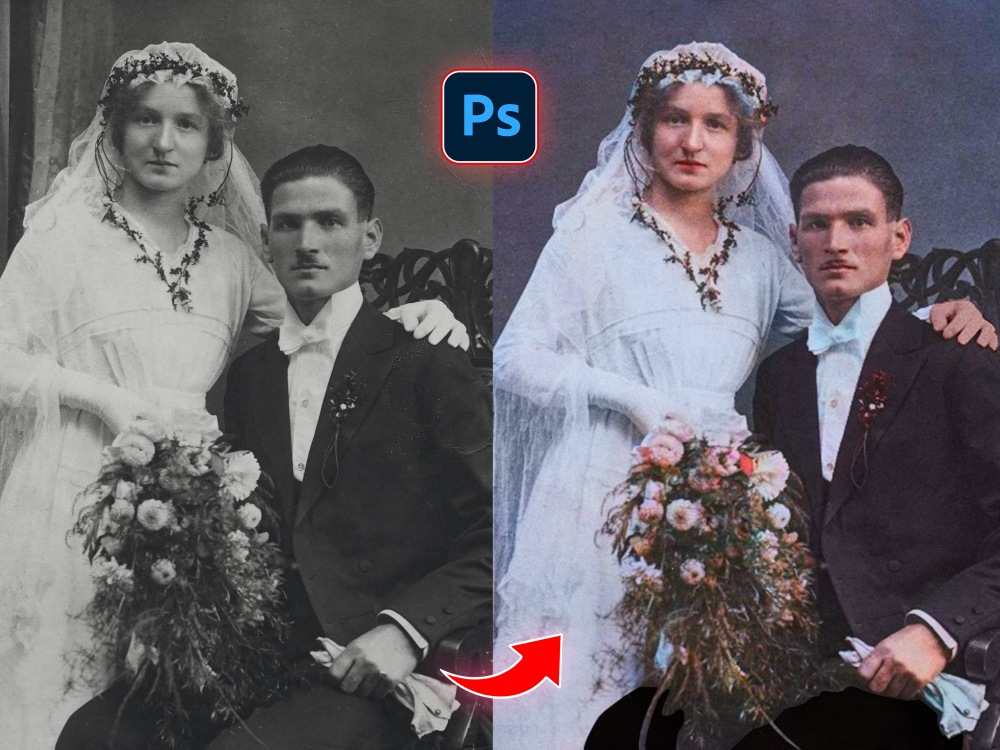 Photo restoration repair, fix damage colorize, old, Photo Restore, | Upwork