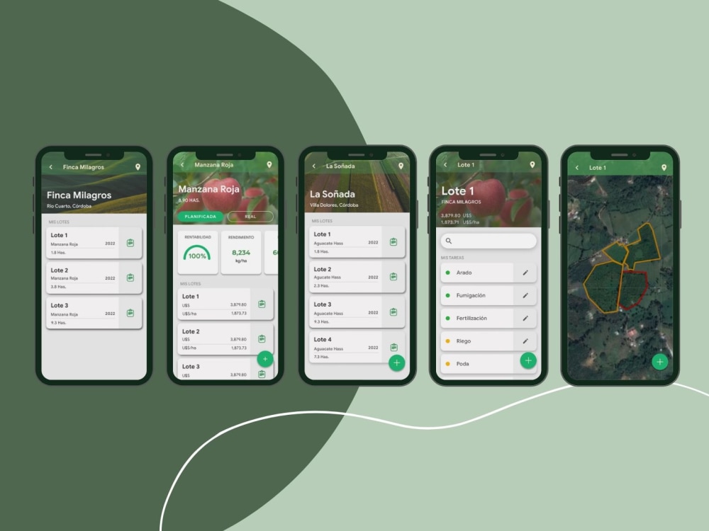 A unique UI & UX Design for Your Mobile App (SaaS, Farmers, Agriculture ...