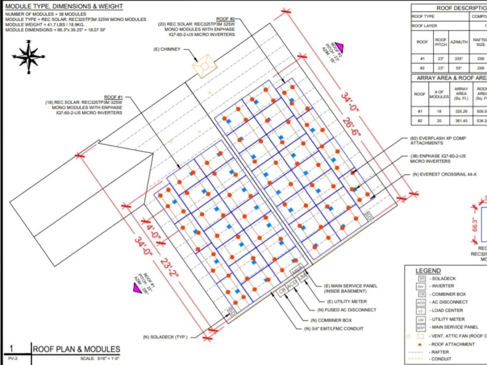 A complete solar pv system design with pvsyst, sketchup and autocad | Upwork