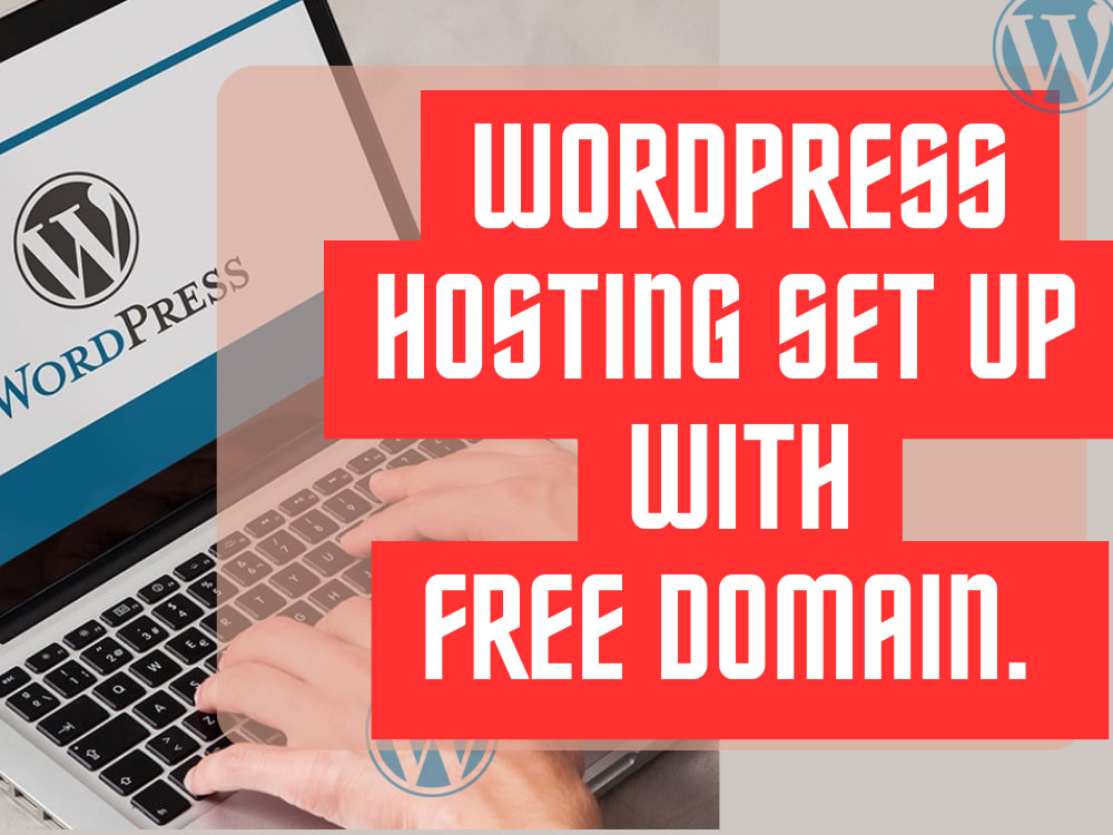 WordPress website hosting setup with FREE DOMAIN | Upwork